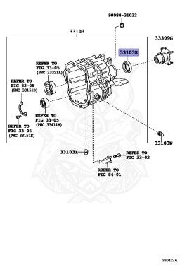 90080-31029 - Toyota - Seal, Oil (for Manual Transmission Extension ...