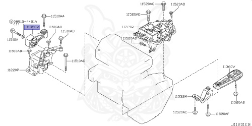 11350-1KC0A - Nissan - Torque Rod Assembly - Nengun Performance