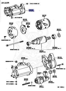 28100-72010 - Toyota - Starter Assy - Nengun Performance