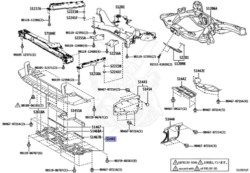 51440-58030 - Toyota - Cover, Engine Under, No.1 - Nengun Performance