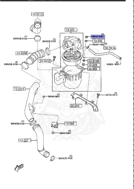 9994-00-801 - Mazda - Flange Nut - Nengun Performance