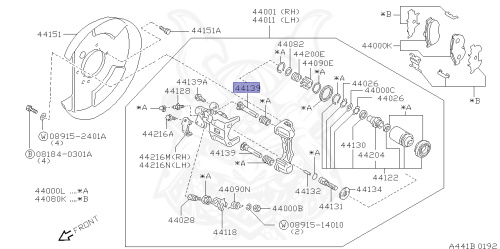 44140-N9500 - Nissan - Pin - Nengun Performance