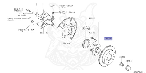 40206-AR000 - Nissan - Rotor, Disk Brake Front - Nengun Performance