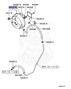 MB895127 - Mitsubishi - Booster Assy, Brake - Nengun Performance