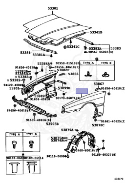 53802-14850 - Toyota - Fender Sub-assy, Front Lh - Nengun Performance