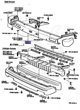 52111-19625 - Toyota - Bumper Assy, Front - Nengun Performance