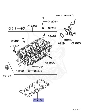 MD325217 - Mitsubishi - Gasket, Cylinder Head - Nengun Performance