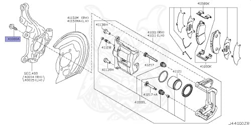 41005-AU00A - Nissan - Bolt - Nengun Performance