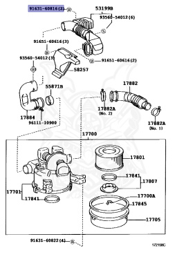 91631-60816 - Toyota - Bolt - Nengun Performance