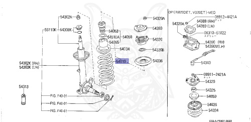 54010-60S01 - Nissan - Spring, Front Right - Nengun Performance