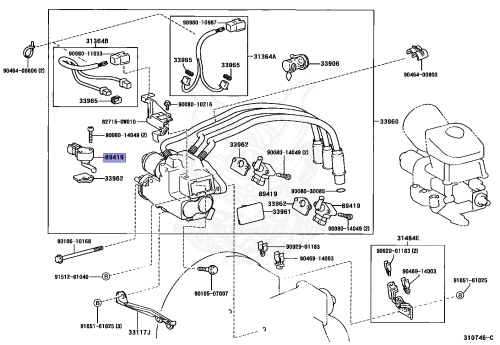 89419-0W020 - Toyota - Clutch Stroke Sensor - Nengun Performance