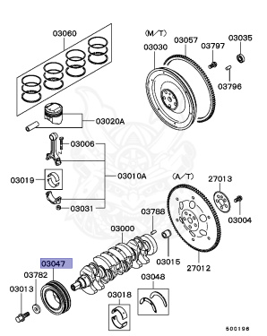 MD328318 - Mitsubishi - Pulley, Crankshaft - Nengun Performance