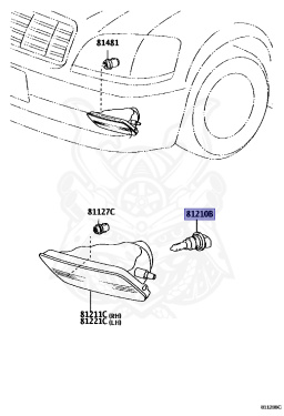 90981-13047 - Toyota - Bulb, Fog Lamp - Nengun Performance