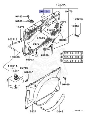 MR481216 - Mitsubishi - Cap, Radiator - Nengun Performance