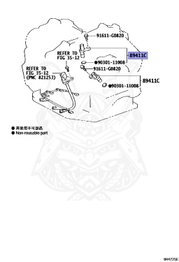 89413-48010 - Toyota - Sensor, Speed - Nengun Performance