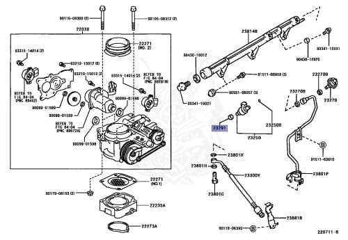 23291-41010 - Toyota - Insulator, Injector Vibration - Nengun Performance