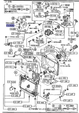 0222-13-363 - Mazda - Mounting Rubber - Nengun Performance