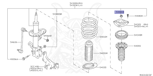 54588-JP00D - Nissan - Nut - Nengun Performance