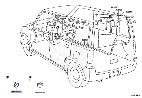 90469-07011 - Toyota - Clip - Nengun Performance