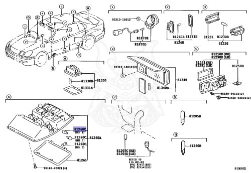 90981-12005 - Toyota - Bulb (for Map Lamp) - Nengun Performance