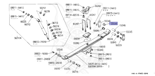55046-S9000 - Nissan - Rubber Bushing - Nengun Performance