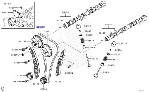 1140A073 - Mitsubishi - timing chain - Nengun Performance