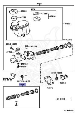 04493-14160 - Toyota - Cylinder Kit, Brake Master - Nengun Performance