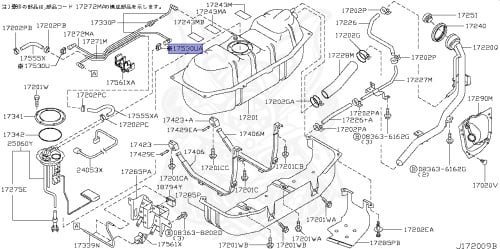 17532-79901 - Nissan - Retainer, Quick Connector - Nengun Performance