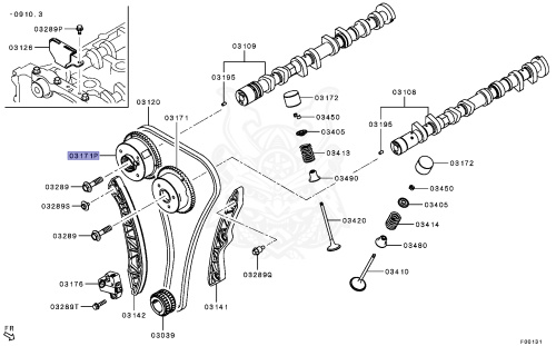 1147A015 - Mitsubishi - Camshaft Sprocket - Nengun Performance