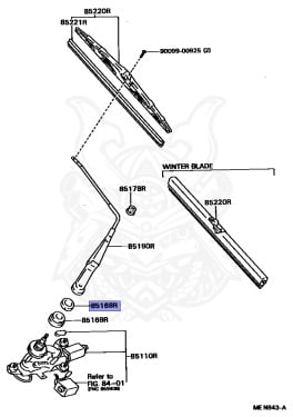 90099-05157 - Toyota - Nut - Nengun Performance