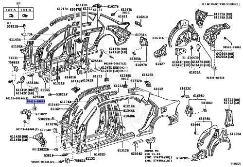 91611-60814 - Toyota - Bolt - Nengun Performance