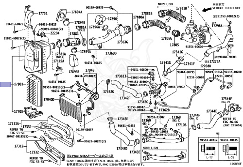 17700-30281 - Toyota - Cleaner Assy, Air - Nengun Performance