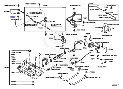 77380-14020 - Toyota - Valve Assy, Fuel Cut Off - Nengun Performance