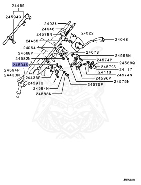 MB580253 - Mitsubishi - Bushing, Gearshift Link - Nengun Performance