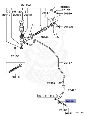 MA111832 - Mitsubishi - Gasket, Brake Fluid Line - Nengun Performance