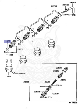 11176-64010 - Toyota - Seat, Injection Nozzle - Nengun Performance