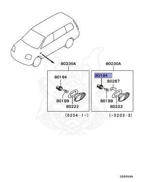 MU805818 - Mitsubishi - Socket, Fr Lamp - Nengun Performance