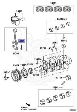 13265-23010 - Toyota - Bolt, Connecting Rod - Nengun Performance