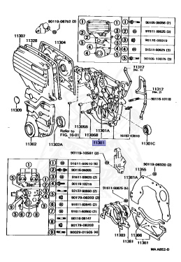 11301-42010 - Toyota - Case Sub-assy, Timing Gear - Nengun Performance