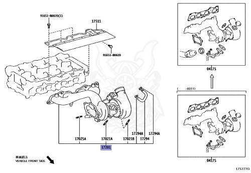 17201-74091 - Toyota - Turbocharger - Nengun Performance