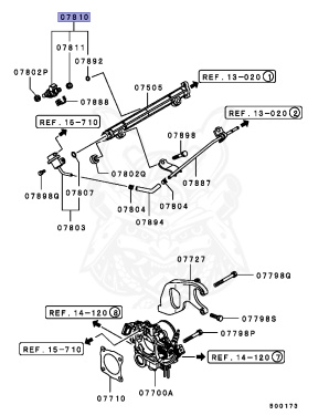MD175077 - Mitsubishi - Fuel Injector Kit - Nengun Performance