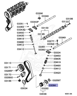 MD190865 - Mitsubishi - Blade, Crankshaft Angle Sensing - Nengun ...