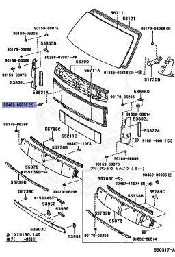 90469-09005 - Toyota - Clip - Nengun Performance