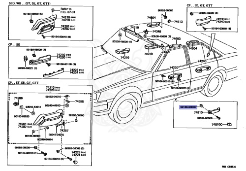 90189-06018 - Toyota - Clip - Nengun Performance