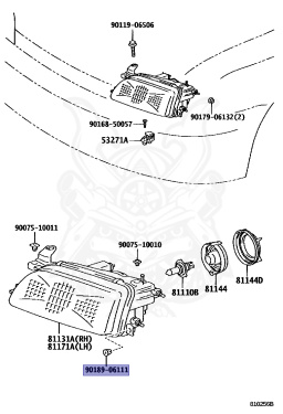 90189-06111 - Toyota - Clip - Nengun Performance