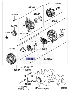 MD619268 - Mitsubishi - Regulator, Alternator - Nengun Performance