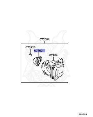 MD628186 - Mitsubishi - Sensor, Throttle Body Throttle - Nengun Performance