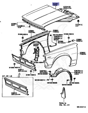 53301-12210 - Toyota - Hood Sub-assy - Nengun Performance