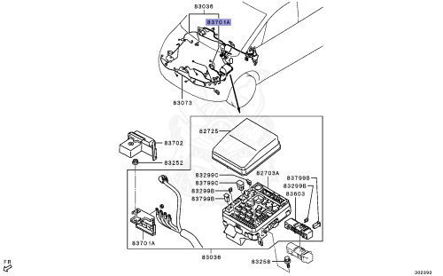 8571A019 - Mitsubishi - Box Assy, Fusible Link - Nengun Performance