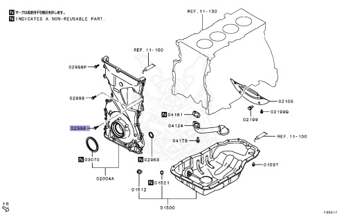 MF911145 - Mitsubishi - Bolt, Chassis Wiring - Nengun Performance
